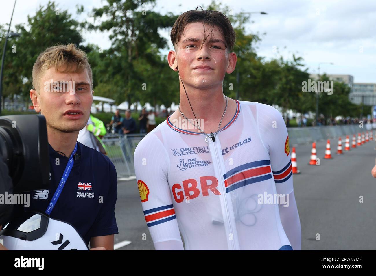 Emmen, Netherlands. 20th Sep, 2023. British Josh Tarling of Ineos ...