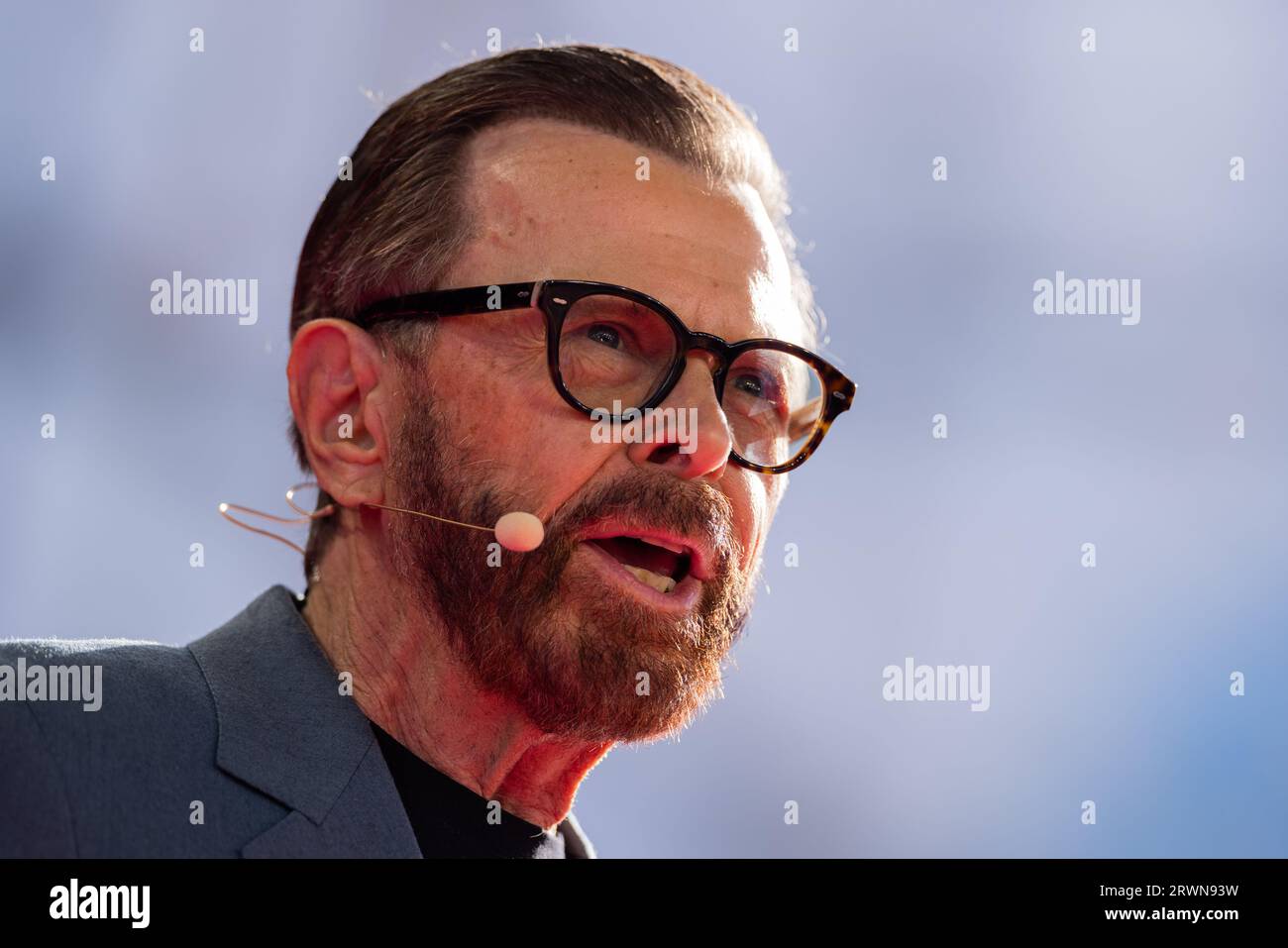 Cologne, Germany. 20th Sep, 2023. Björn Ulvaeus, founding member of ...