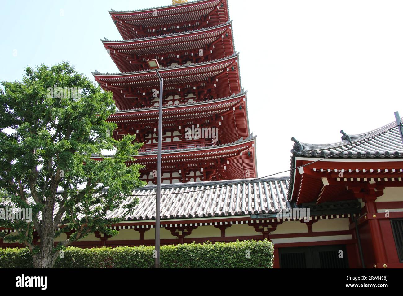 Picture of the beautiful Asakusa district in Tokyo Stock Photo - Alamy