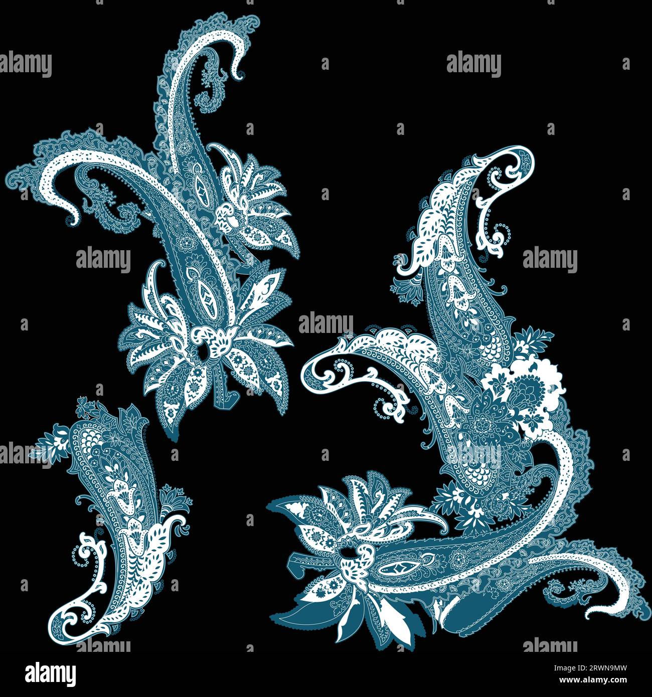 Contrast pattern composition black and white Stock Vector Images - Alamy