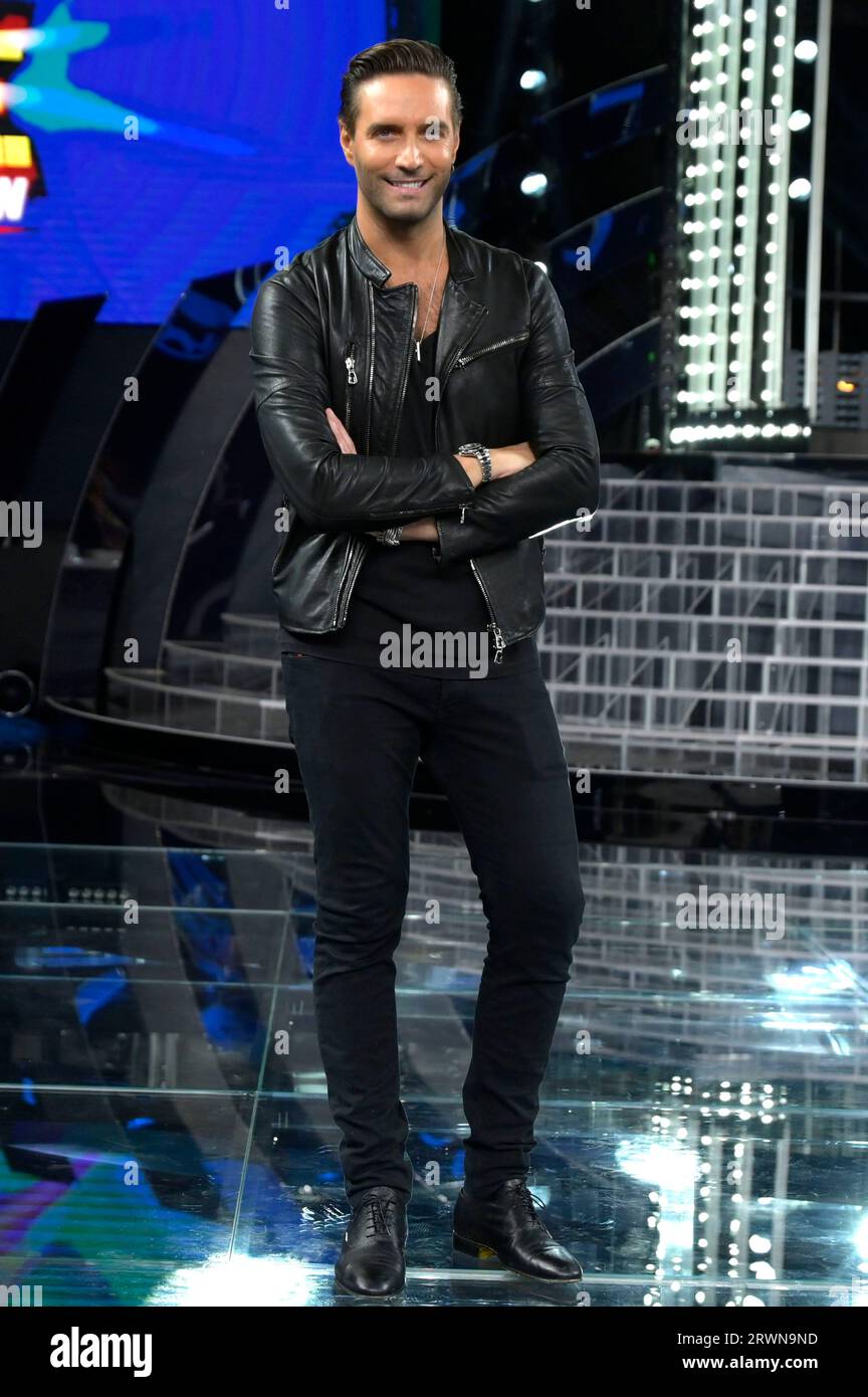 Alex Belli beim Photocall zur Rai TV-Show 'Tale e Quale Show 2023' in ...
