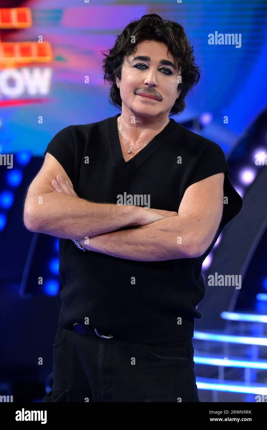 Scialpi beim Photocall zur Rai TV-Show 'Tale e Quale Show 2023' in den ...