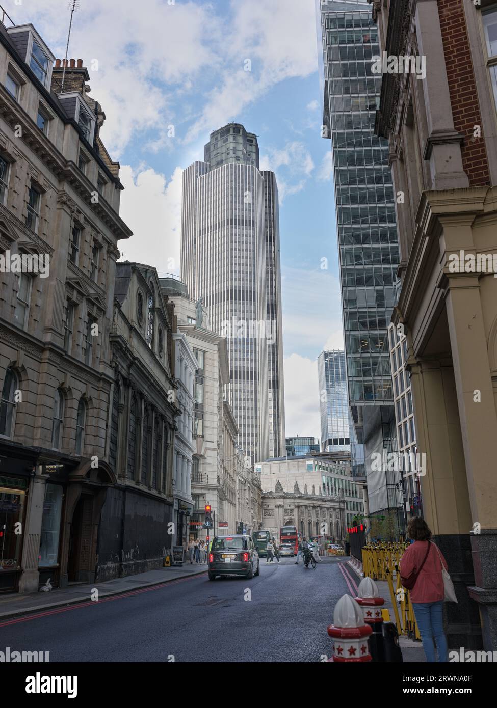 Tower 42, a skyscraper commercial building in the City of London ...