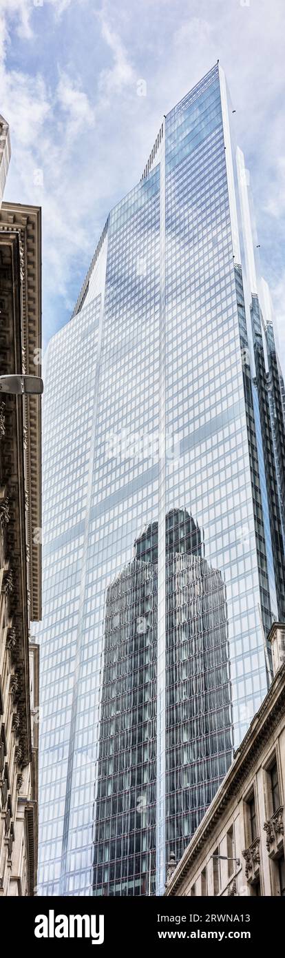 Office offices skyscraper tower financial district hi-res stock ...