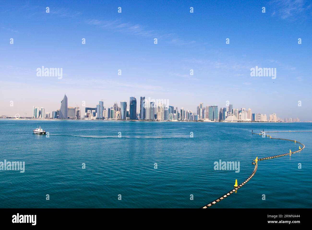 Iconic doha view hi-res stock photography and images - Alamy