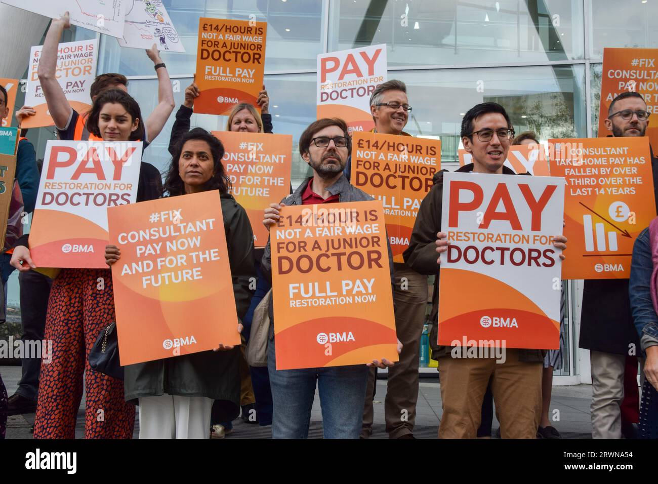 September 20, 2023, London, England, UK: British Medical Association ...