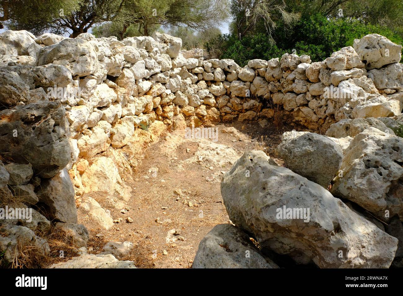 Prehistoric sites in Talayotic Menorca Located on the island of Menorca ...