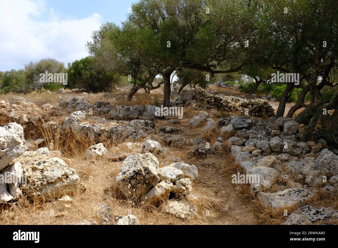 Prehistoric sites in Talayotic Menorca Located on the island of Menorca ...