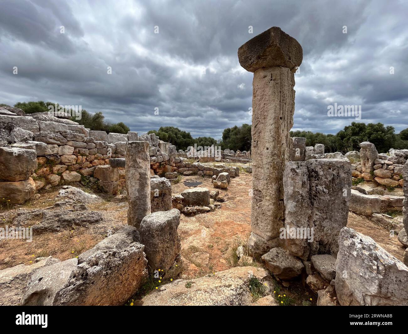 Prehistoric sites in Talayotic Menorca Located on the island of Menorca ...