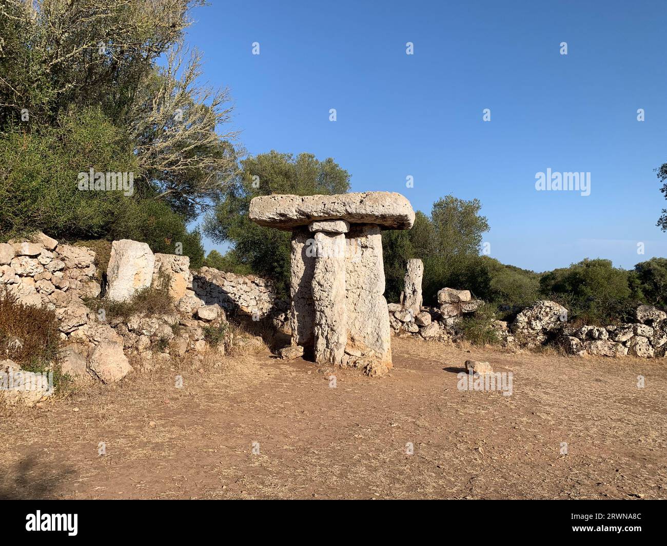 Prehistoric sites in Talayotic Menorca Located on the island of Menorca ...