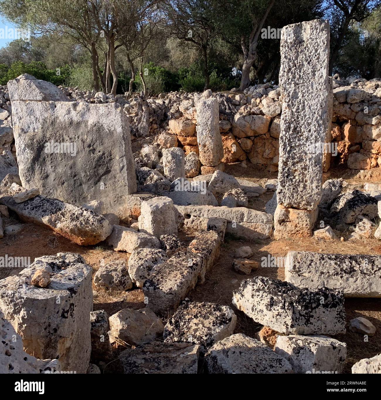 Prehistoric sites in Talayotic Menorca Located on the island of Menorca ...