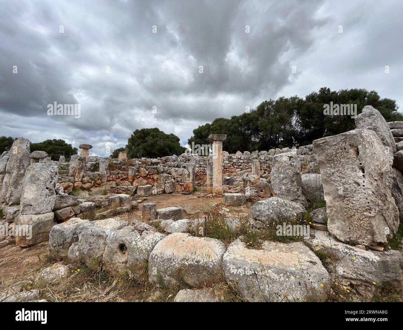 Prehistoric sites in Talayotic Menorca Located on the island of Menorca ...