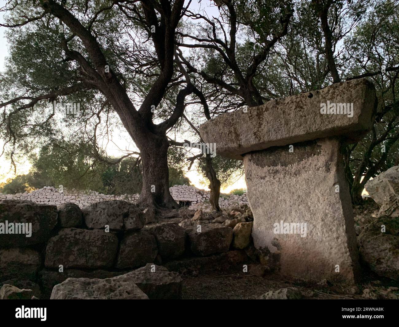 Prehistoric sites in Talayotic Menorca Located on the island of Menorca ...