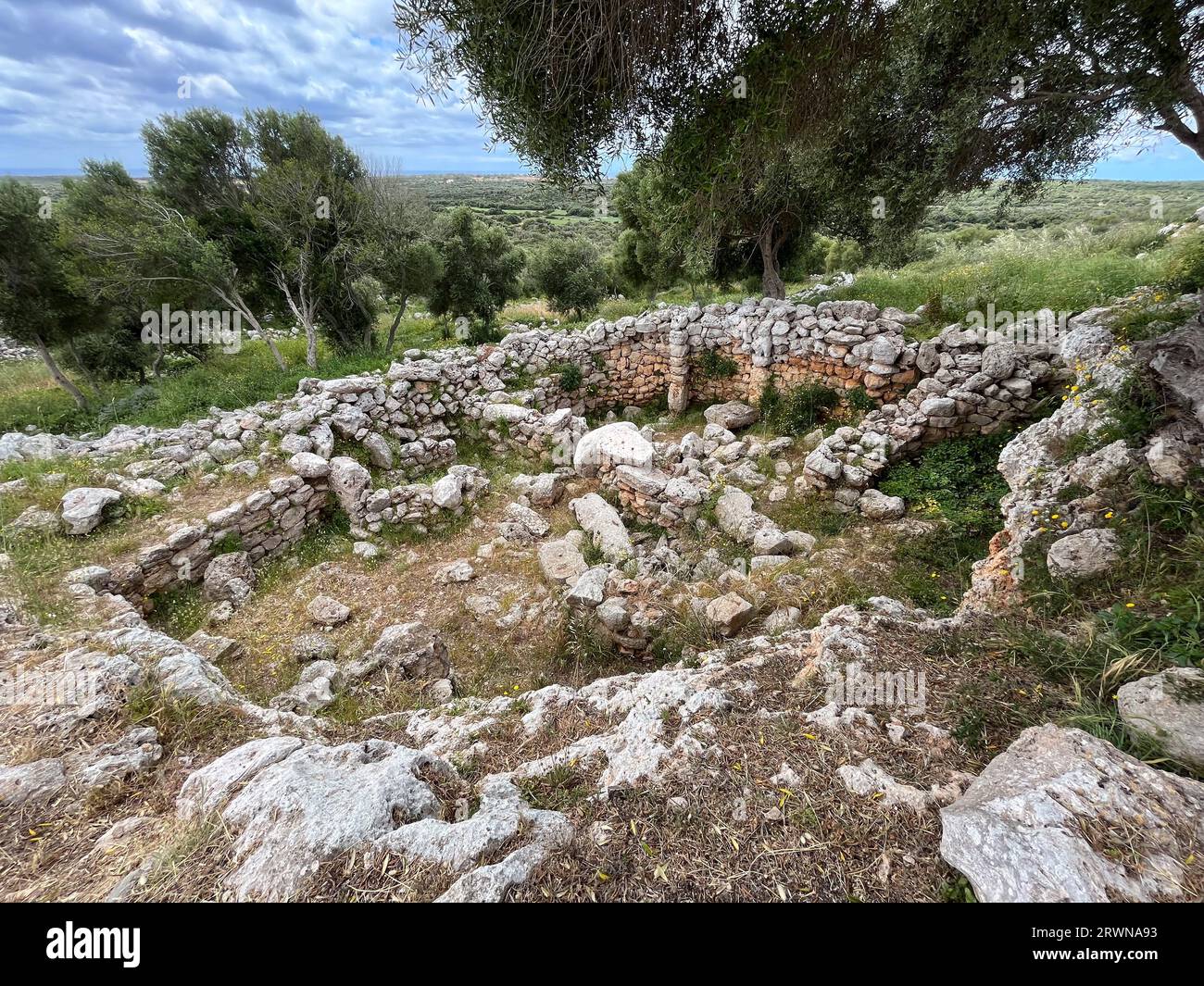 Prehistoric sites in Talayotic Menorca Located on the island of Menorca ...