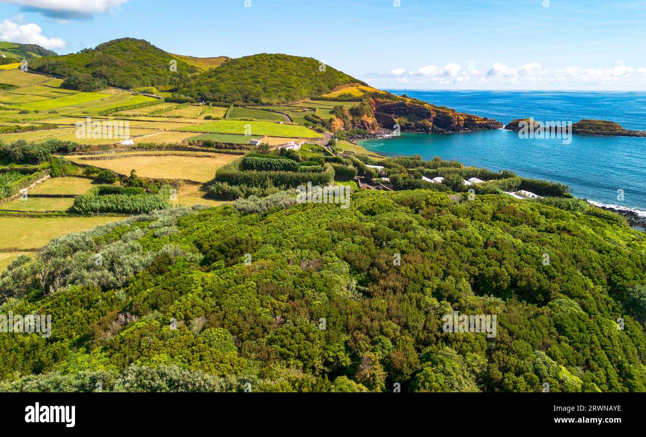Terceira Island coastline in Azores Stock Photo - Alamy