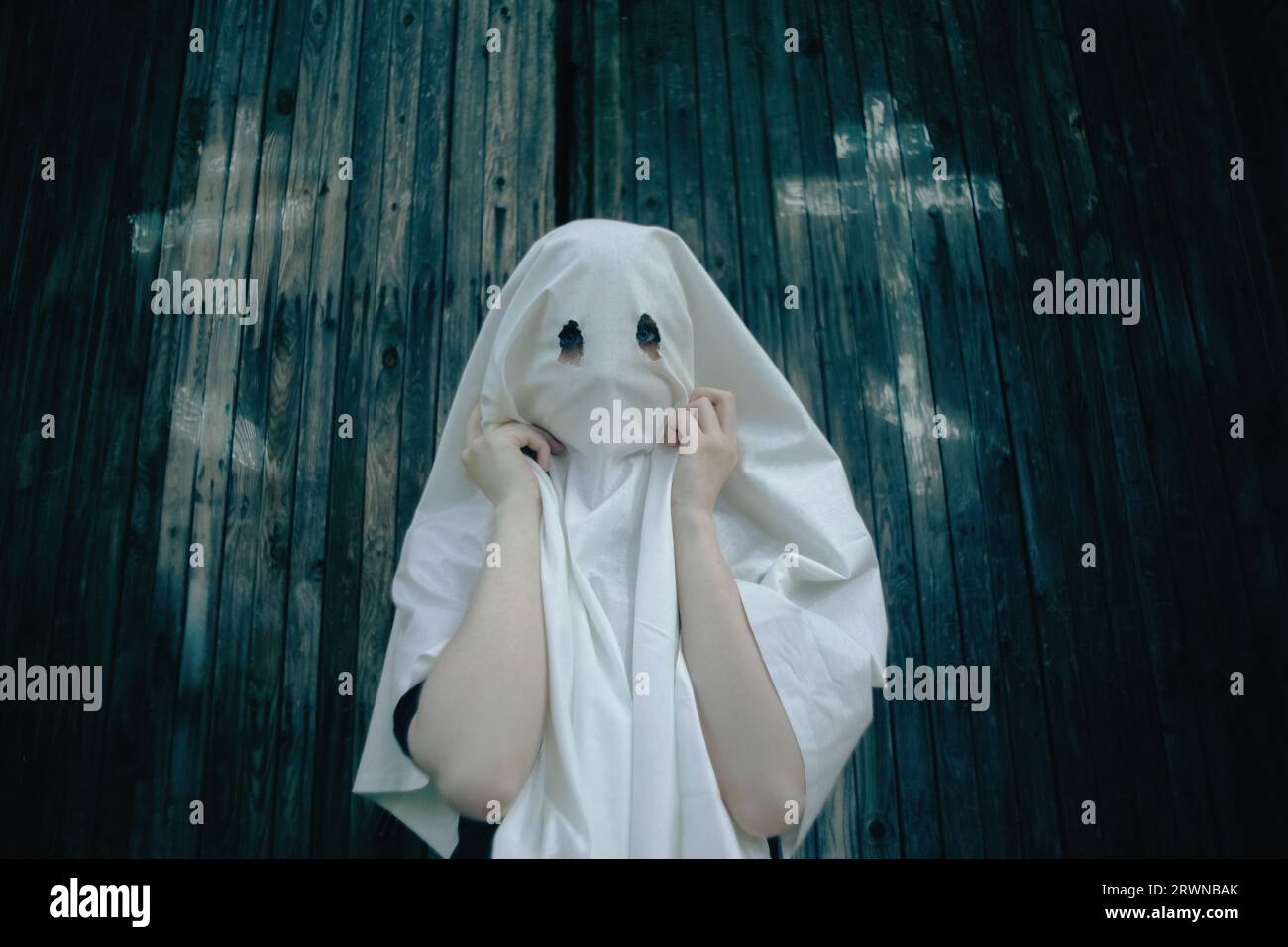 Ghost woman church hi-res stock photography and images - Alamy