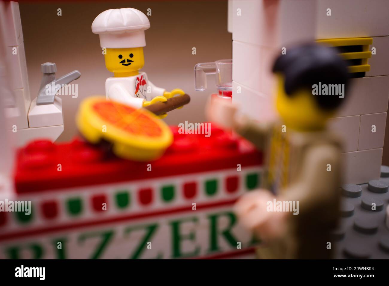 Ready for your pizza order Stock Photo - Alamy