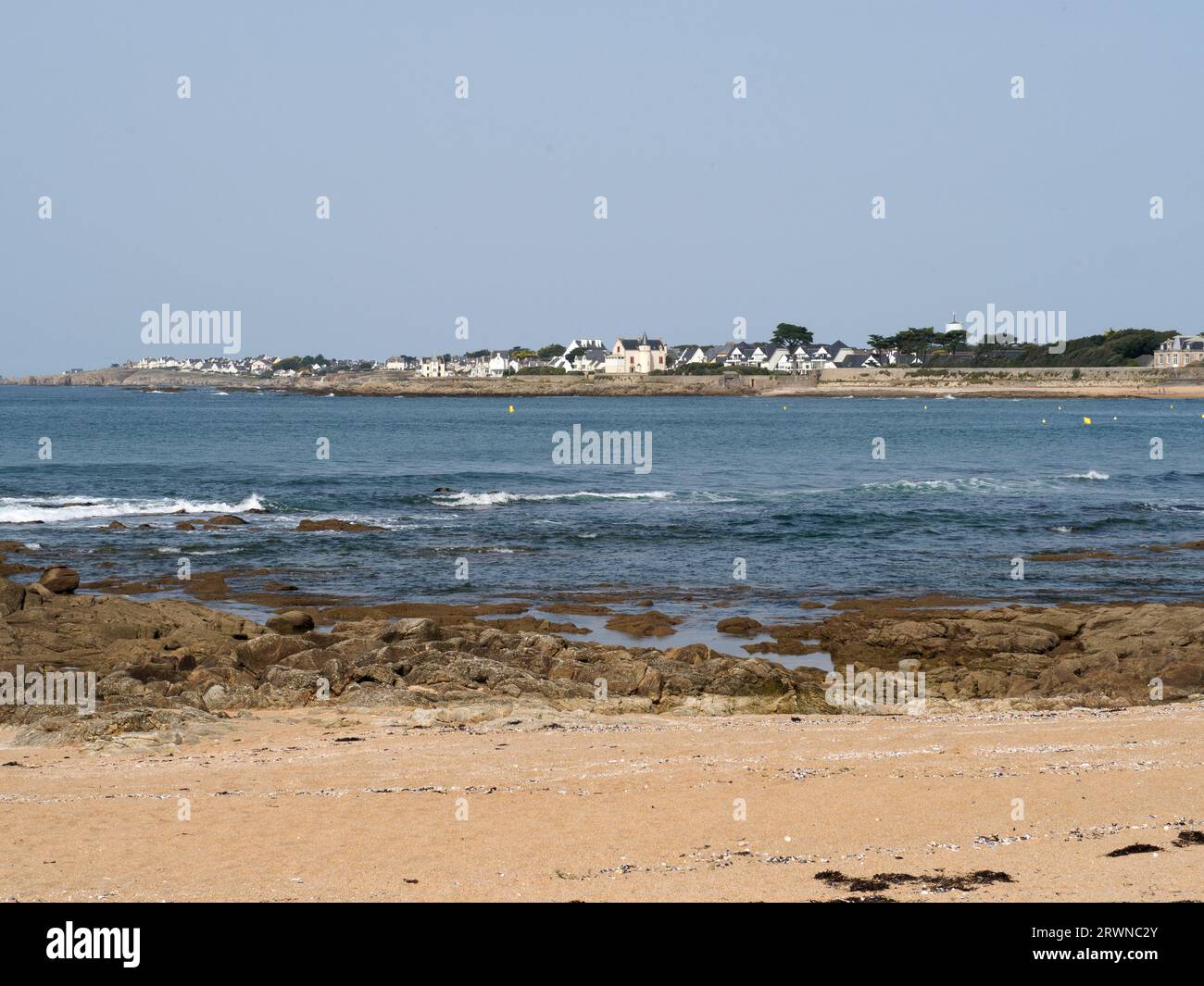 Baie de la Barriere, Batz sur Mer, southern Brittany Stock Photo - Alamy