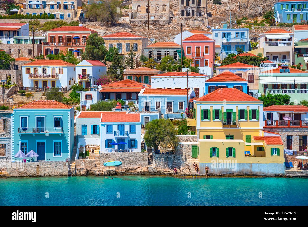 Chalki island, one of the most charmy Dodecanese islands of Greece ...