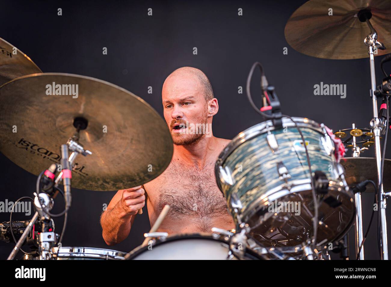Horsens, Denmark. 11th, August 2023. The Australian rock band ...