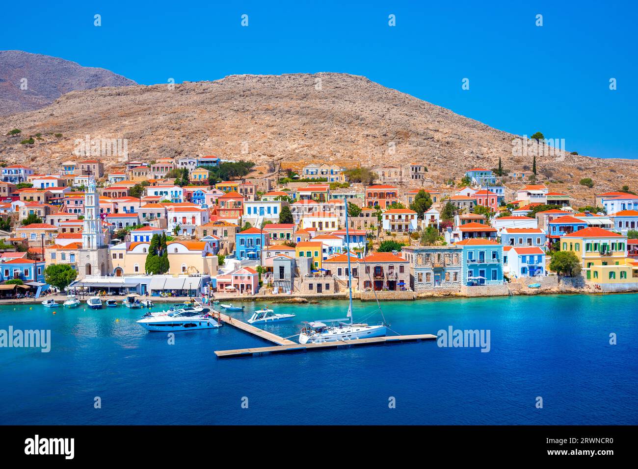 Chalki island, one of the most charmy Dodecanese islands of Greece ...