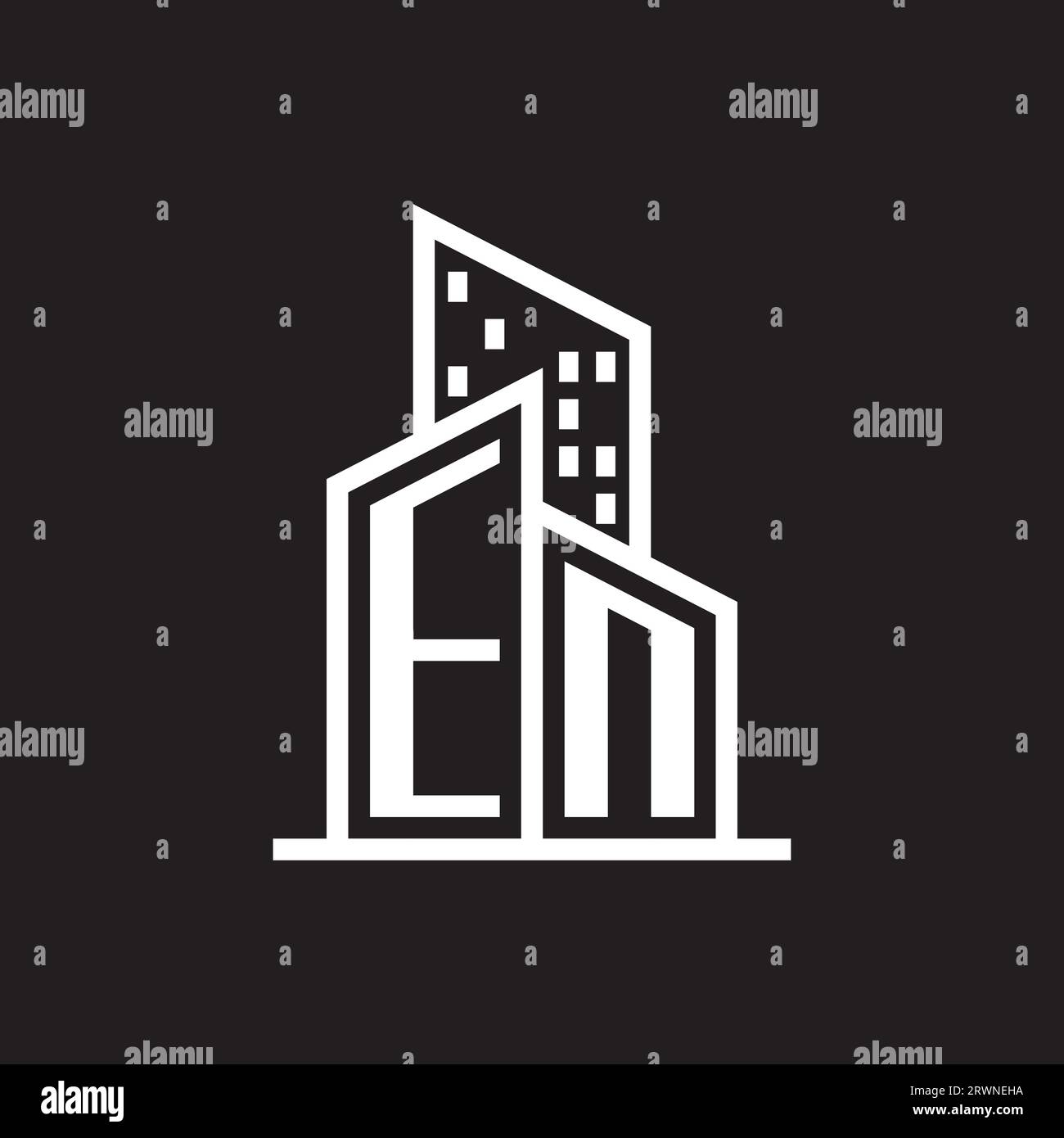 real estate logo with building style , real estate Logo Stock Vector ...