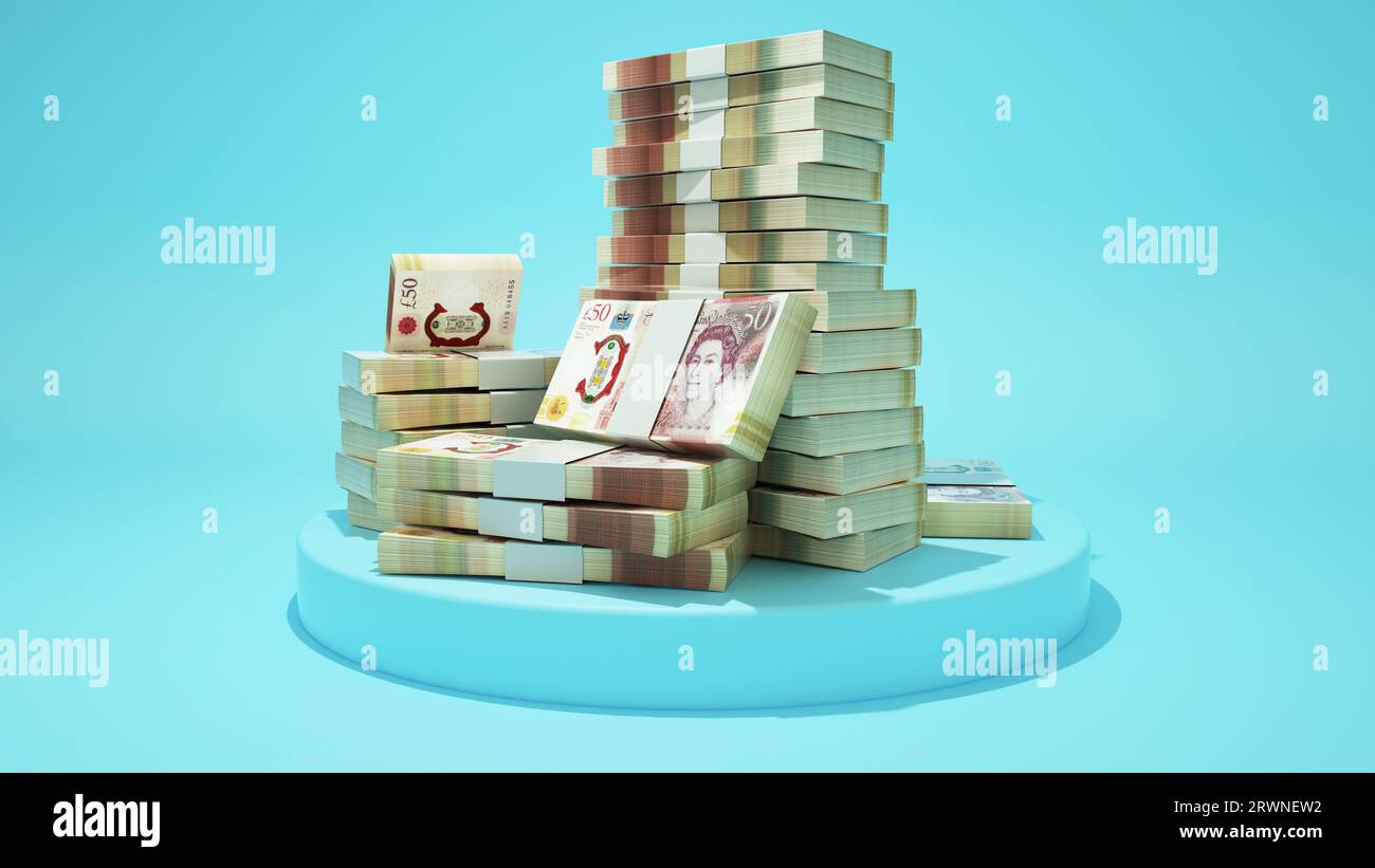 50 pound notes hi-res stock photography and images - Alamy