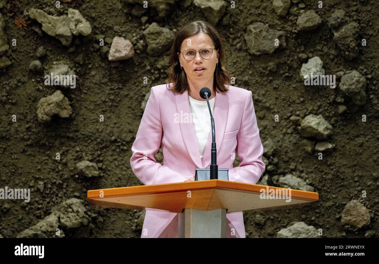 THE HAGUE - Mirjam Bikker Christian Union during the first day of the ...