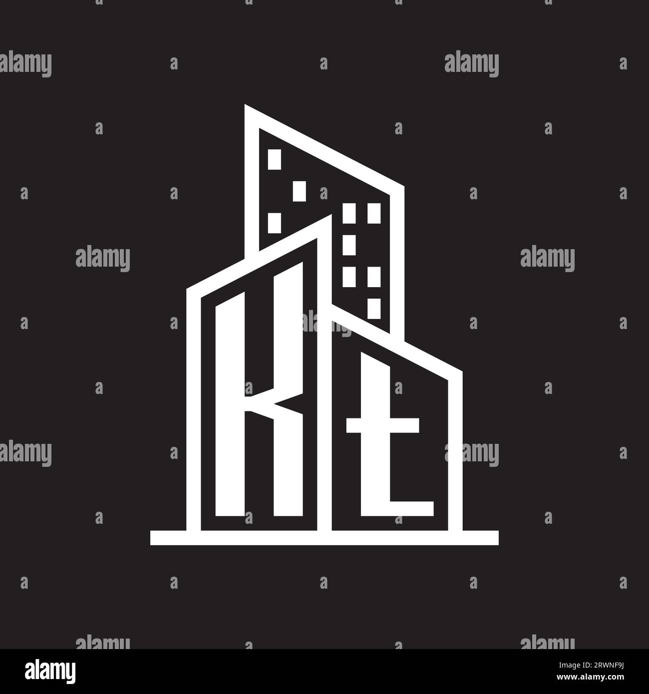 real estate logo with building style , real estate Logo Stock Vector ...
