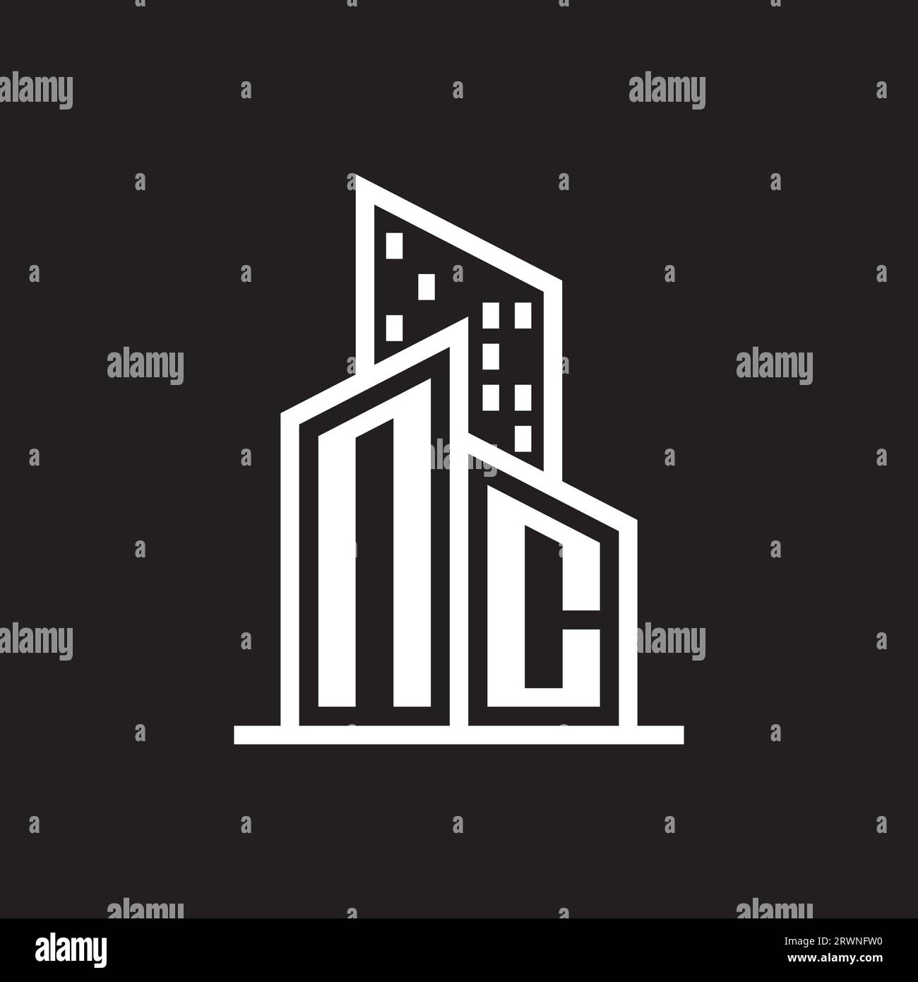 real estate logo with building style , real estate Logo Stock Vector ...