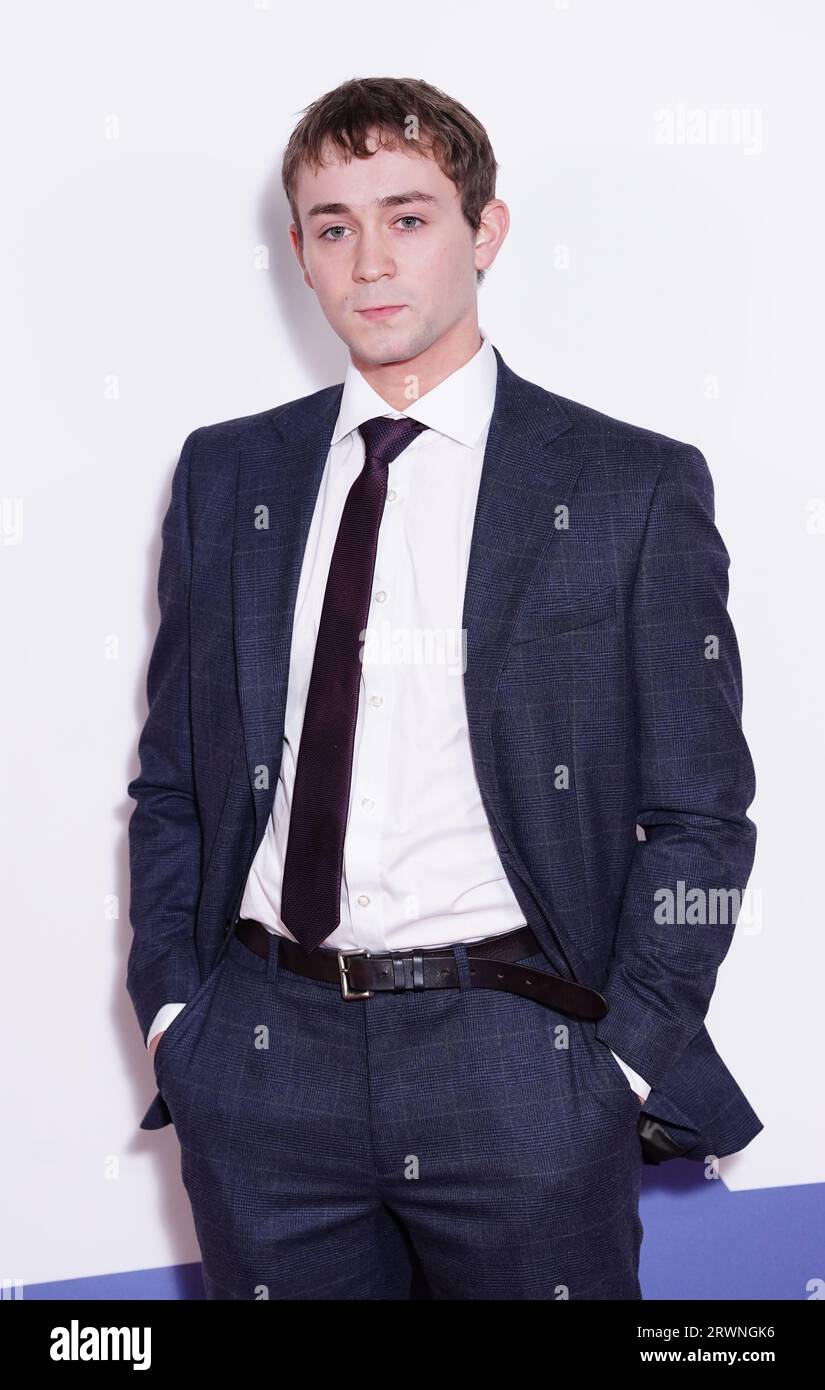 Elliot Norman attends the world premiere of The Great Escaper at BFI ...