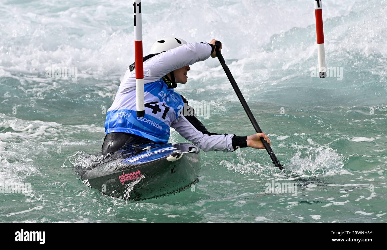Waltham Cross, United Kingdom. 20th Sep, 2023. 2023 Canoeing World ...