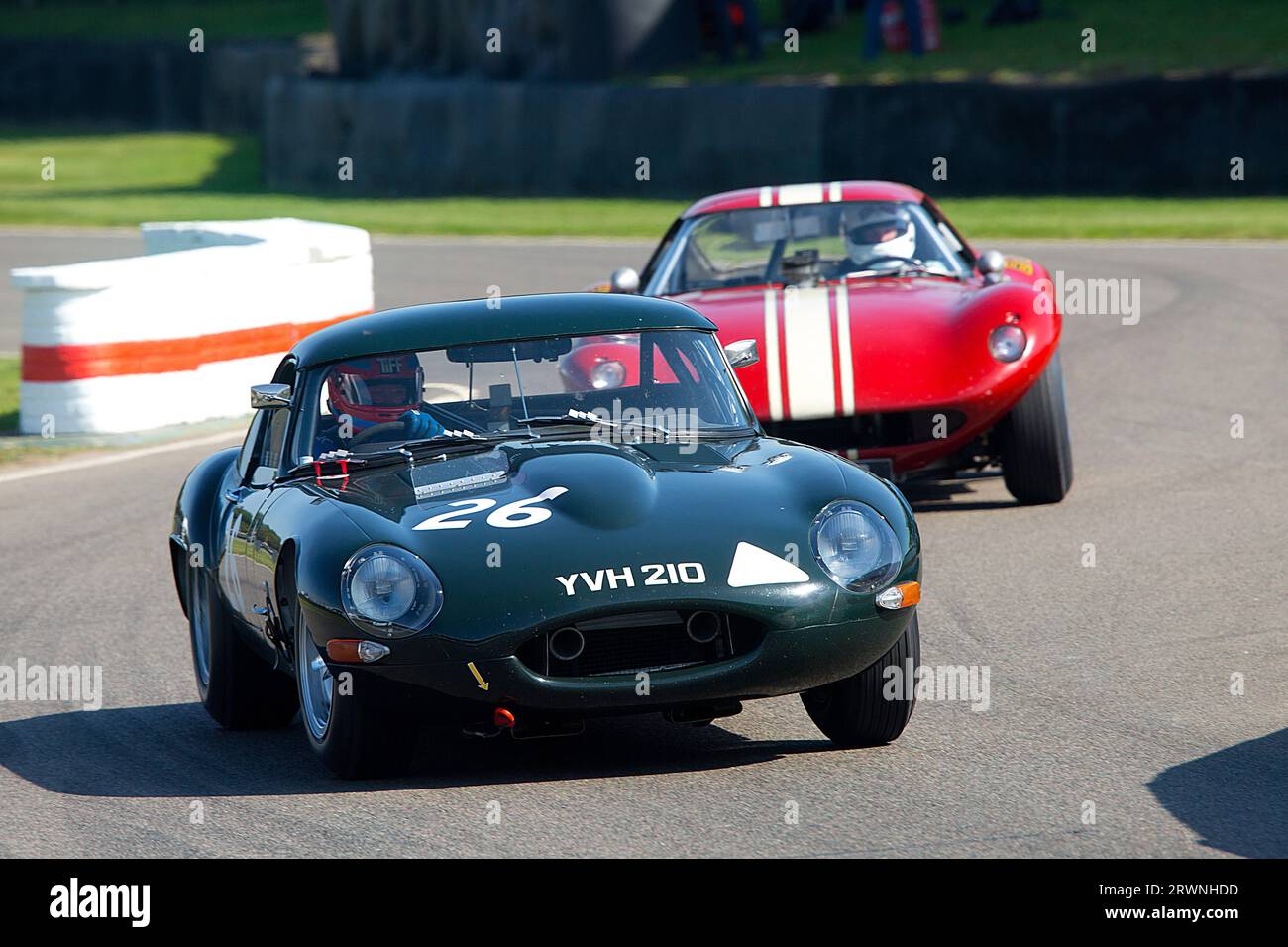 1963 Jaguar E-type Lightweight driven by Tiff Needell / John Spiers in ...