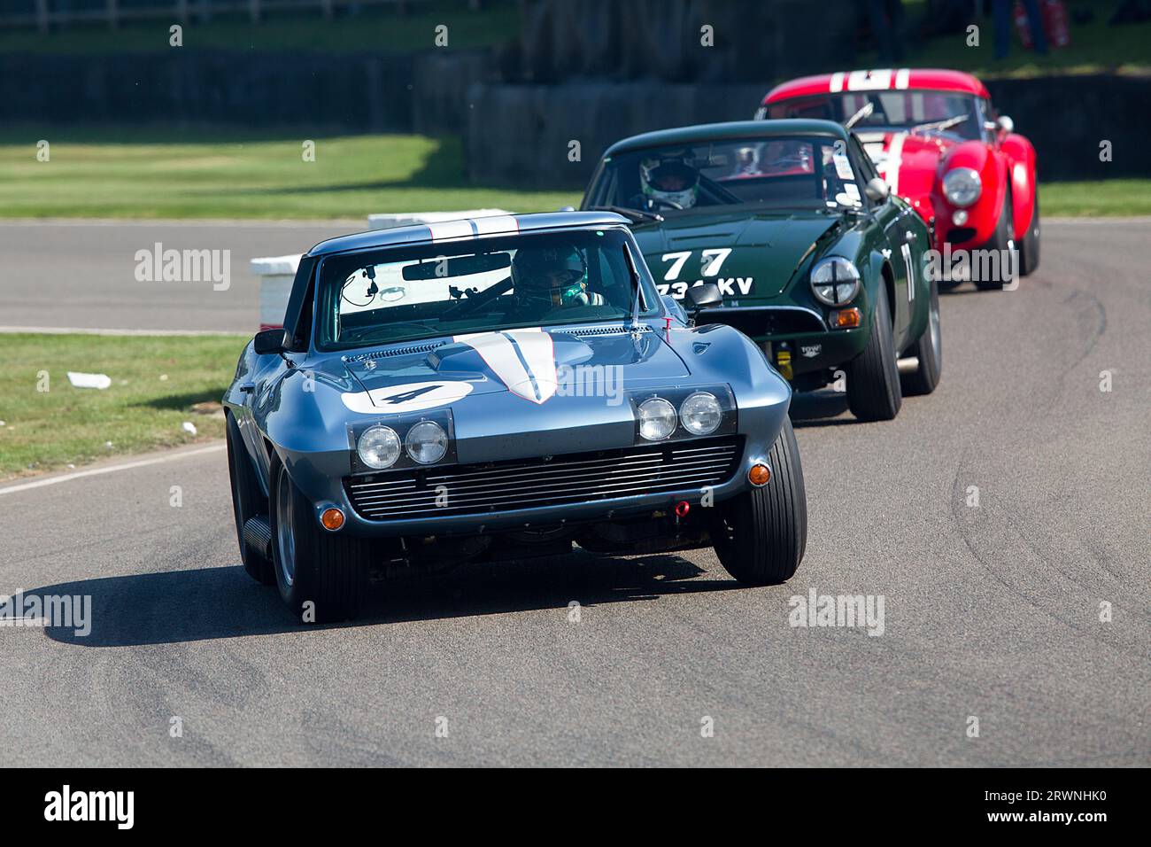 1964 Chevrolet Corvette Stingray in the Royal Automobile Club TT ...