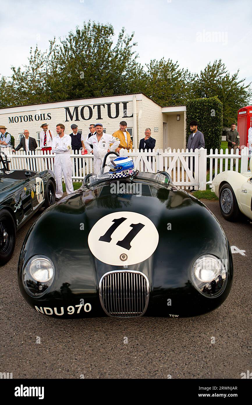 1953 Jaguar C-type driven by Sam Hancock / Frederic Wakeman in the ...