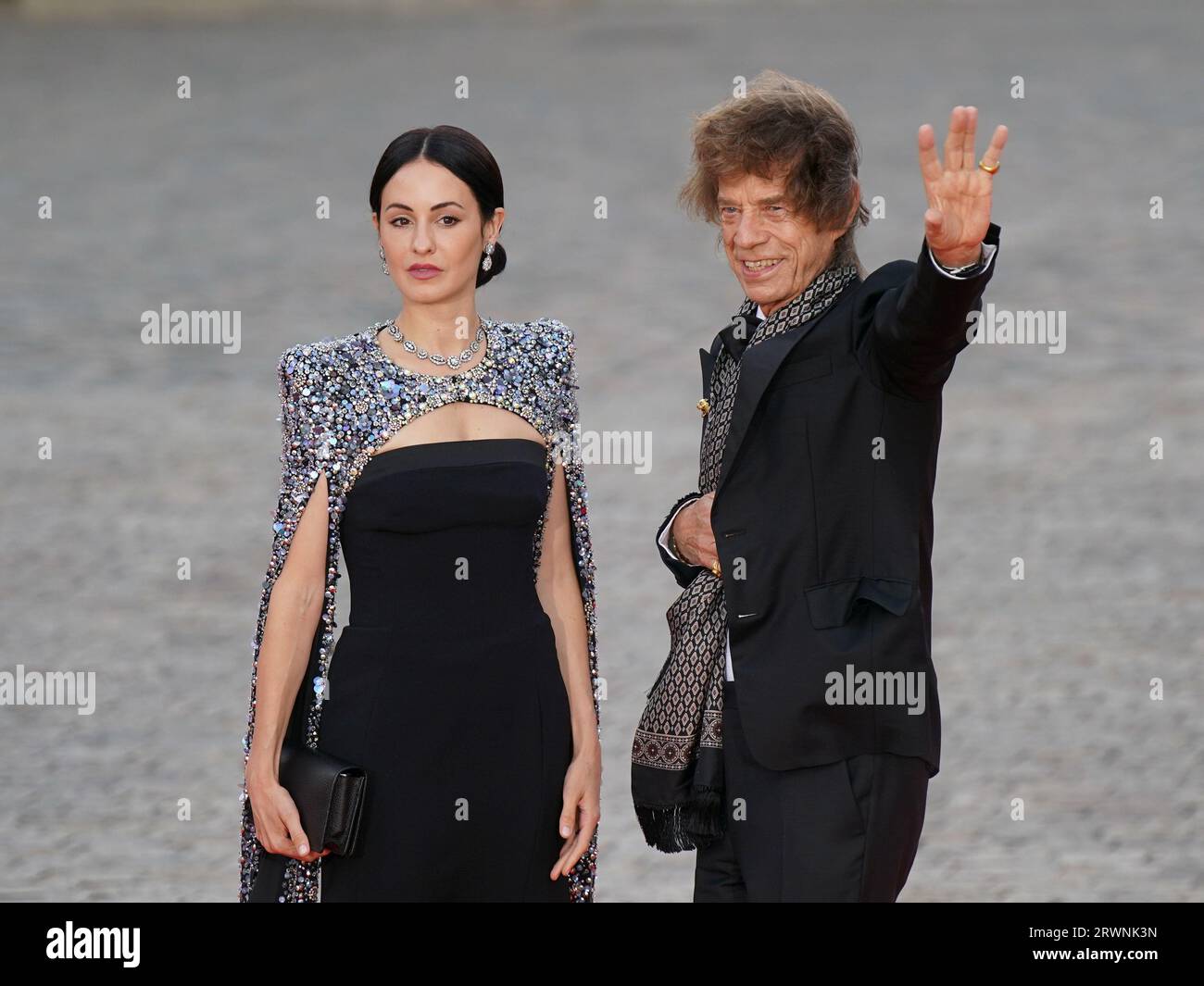 Melanie Hamrick and Mick Jagger attending the State Banquet at the ...