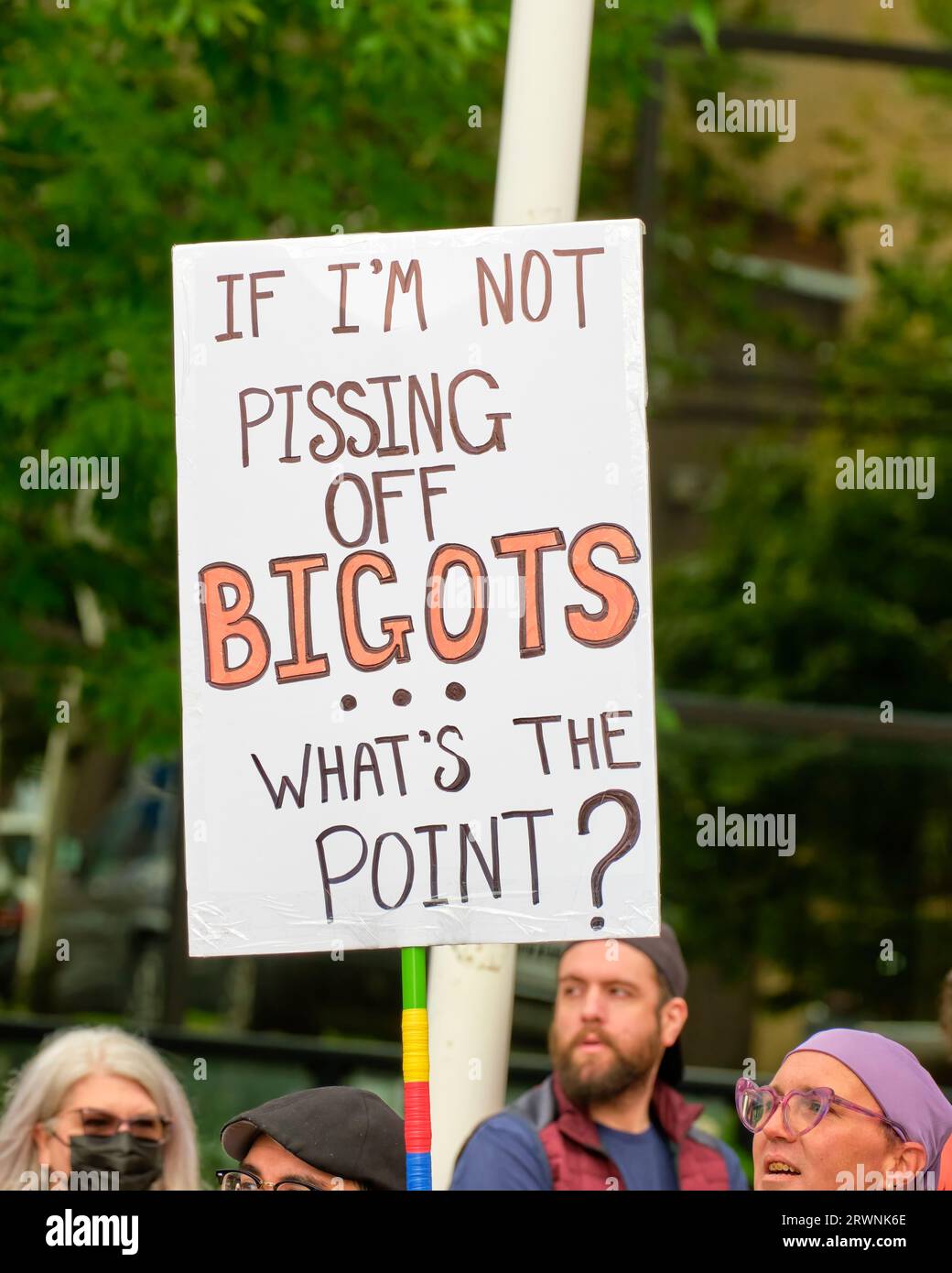 Gender equality protest hi-res stock photography and images - Alamy