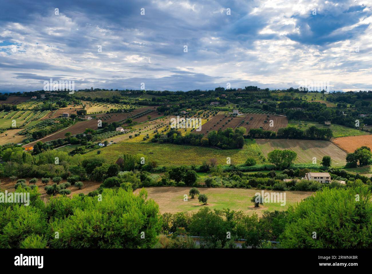 Marche region landscape hi-res stock photography and images - Alamy