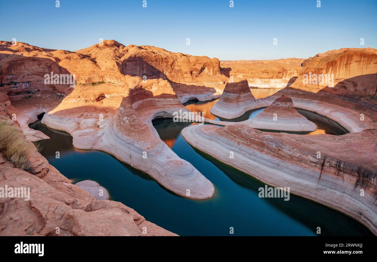 Reflection Canyon Lake Powell Utah Stock Photo - Alamy