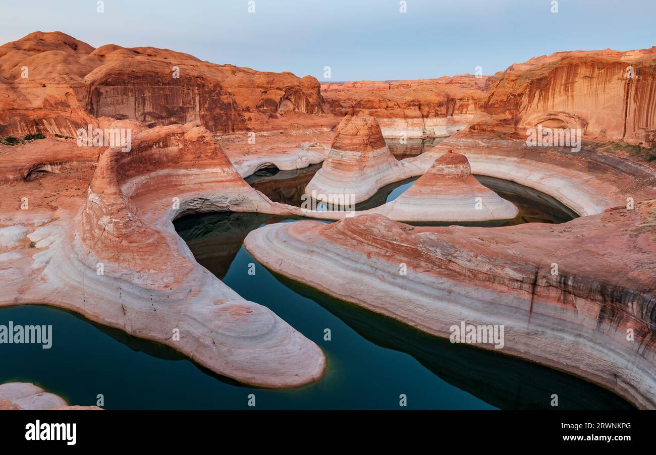 Reflection Canyon Lake Powell Utah Stock Photo - Alamy