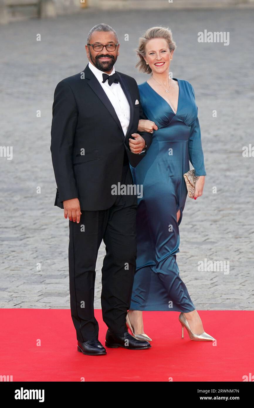 Foreign Secretary James Cleverly with his wife, Susannah Janet Temple ... Foreign Secretary James Cleverly with his wife, Susannah Janet Temple ...