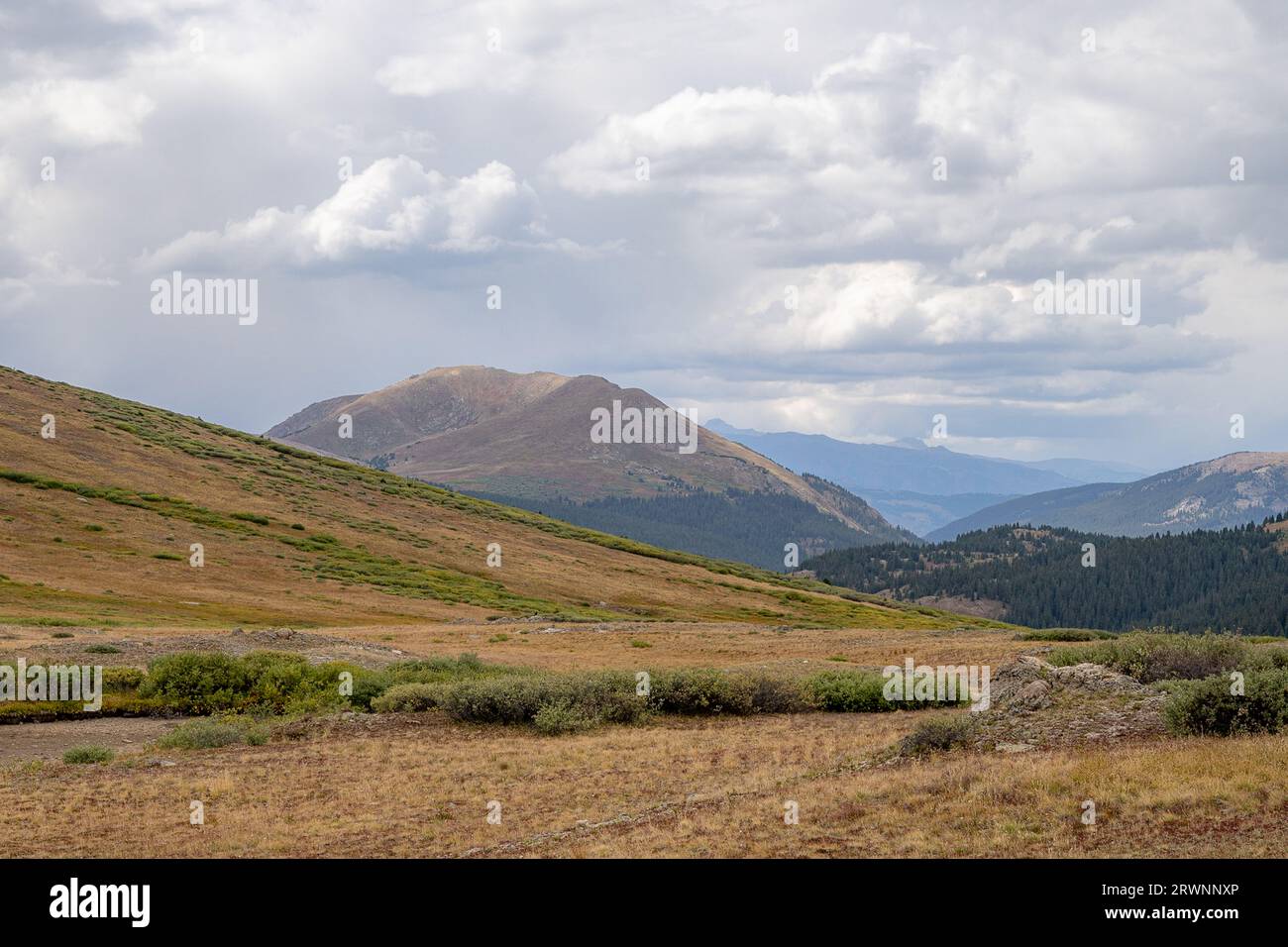 Views from Independence Pass which is at 12,000 foot elevation outside ...
