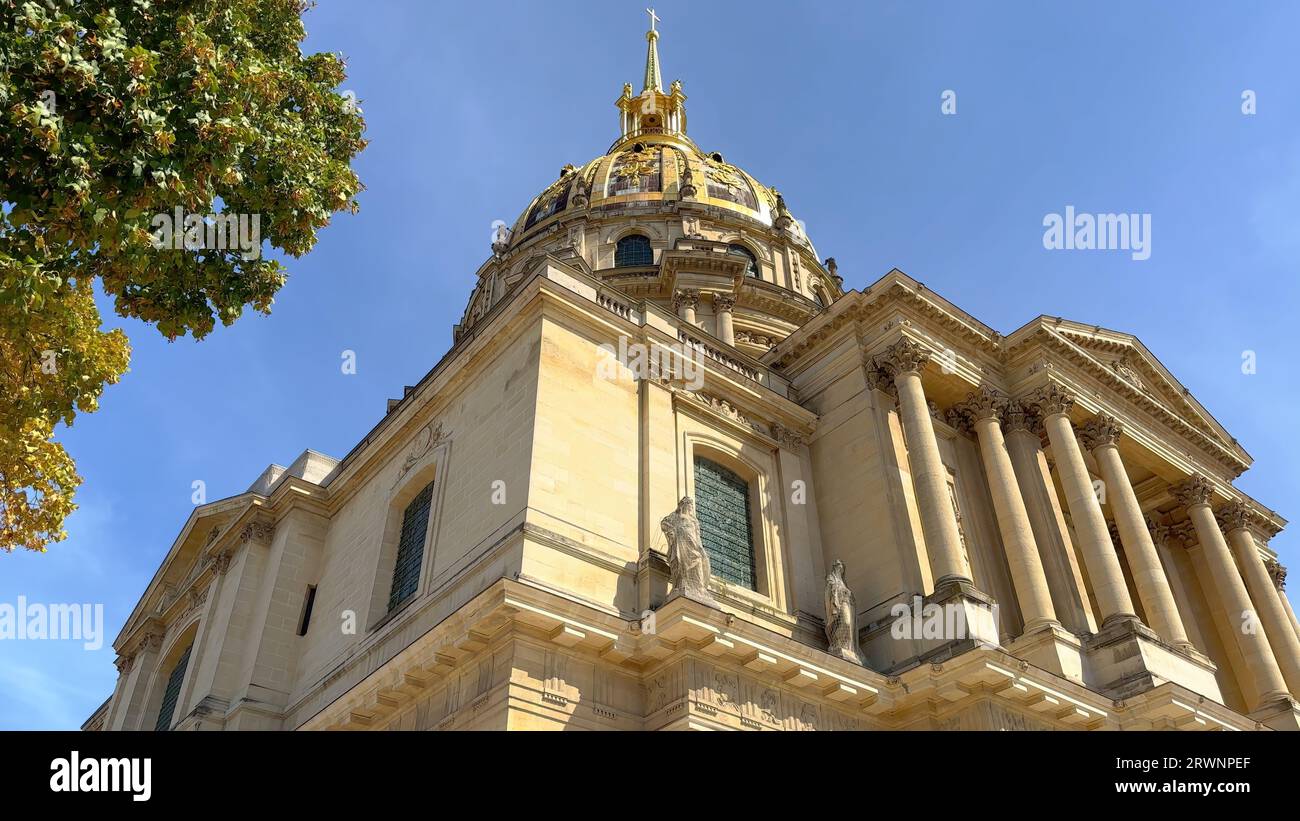 Famous Invalides museum in Paris Stock Photo - Alamy