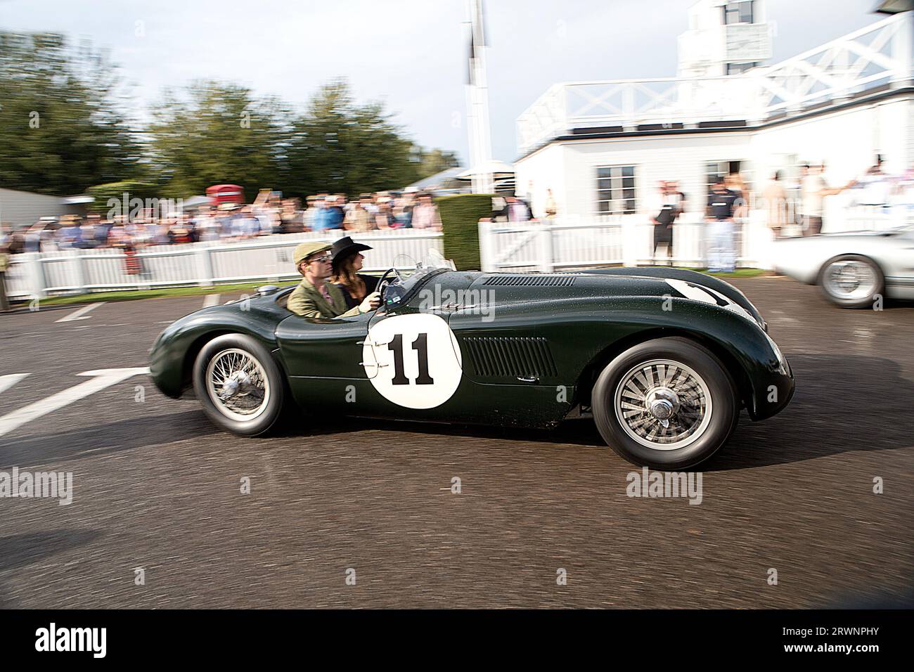1953 Jaguar C-type driven by Sam Hancock / Frederic Wakeman in the ...