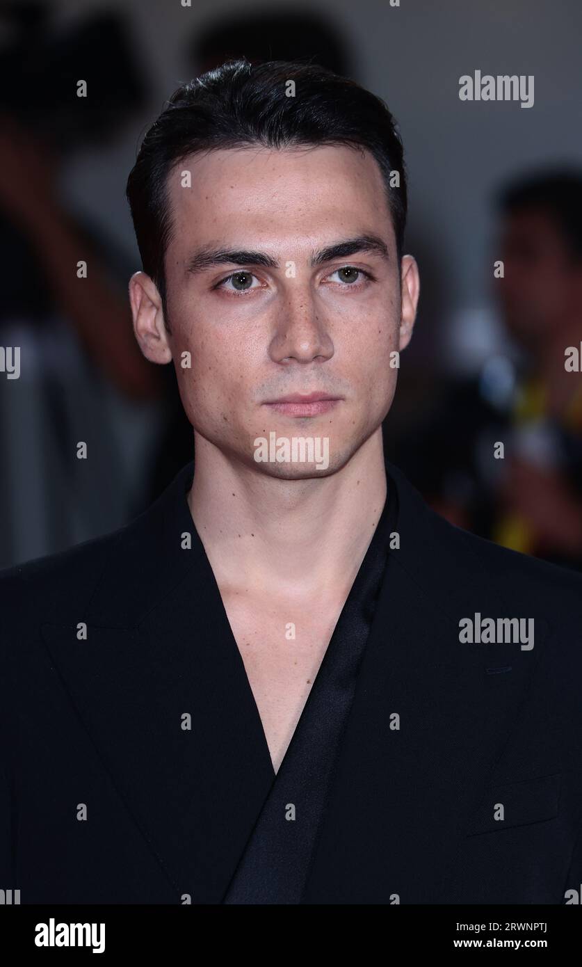 VENICE, ITALY - SEPTEMBER 03: Matteo Paolillo attends a red carpet for ...