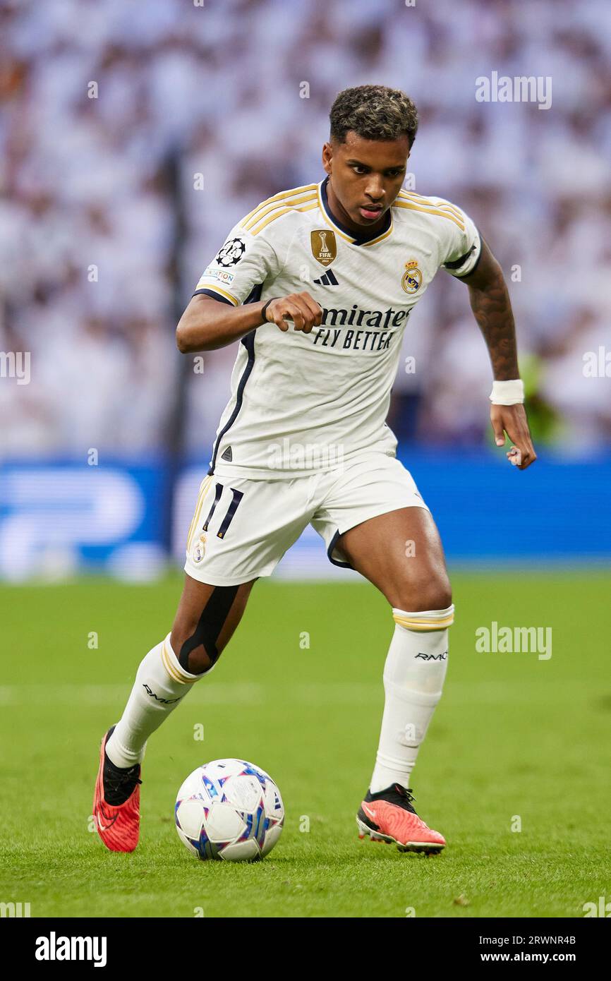 Madrid, Madrid, Spain. 20th Sep, 2023. Rodrygo Goes of Real Madrid CF ...