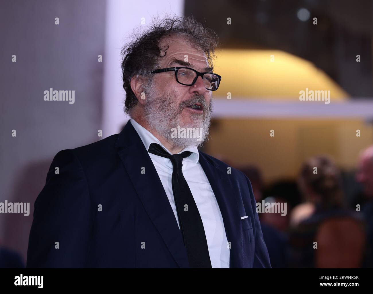 VENICE, ITALY - SEPTEMBER 03: Andrea Pennacchi attends a red carpet for ...