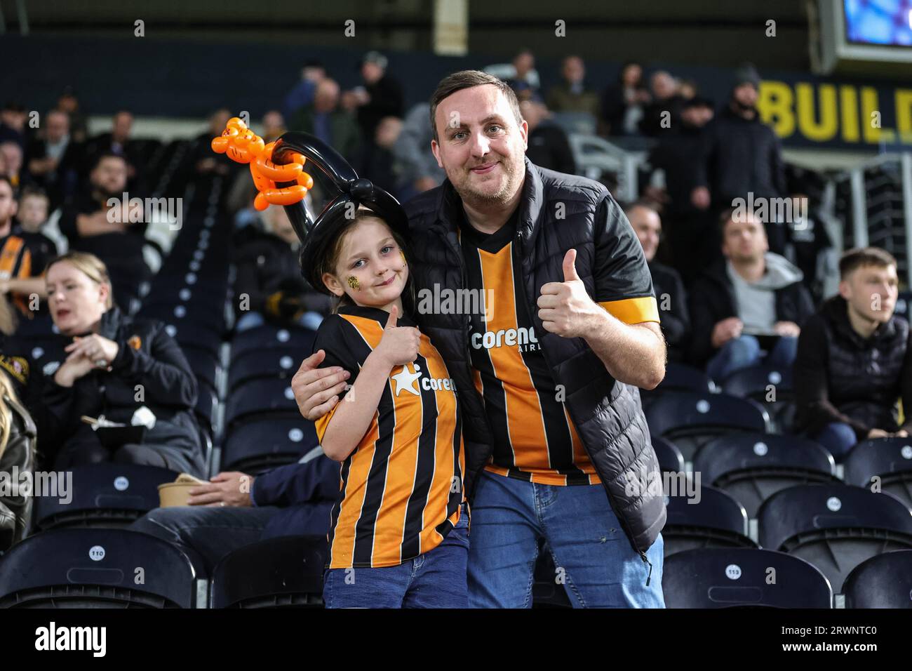 Hull City fans arrive during the Sky Bet Championship match Hull City ...