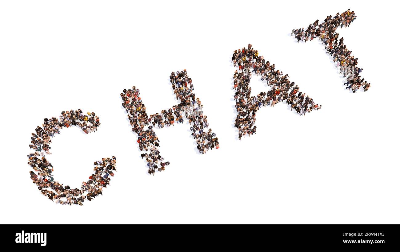 Social media conversation hi-res stock photography and images - Alamy