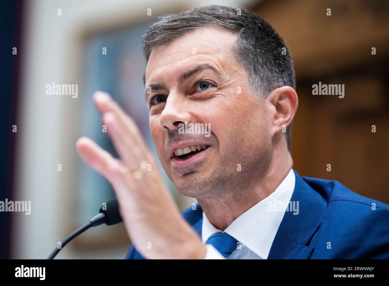 UNITED STATES - SEPTEMBER 20: Secretary of Transportation Pete ...